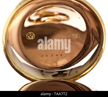 Kaiser Wilhelm II,gold pocket watch,a gift to Hermann Göring 1918 Made ...
