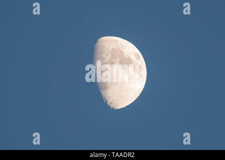 A beautiful shot from a telescope of the full moon Stock Photo - Alamy