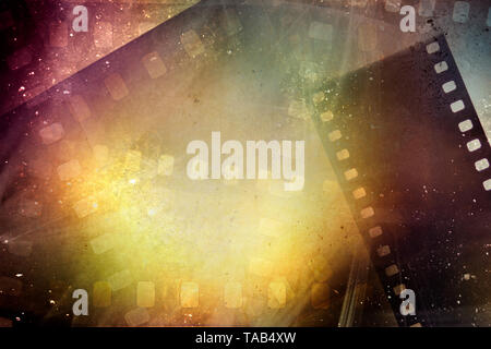 Overlapping film negative frames background Stock Photo - Alamy
