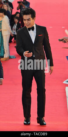 Japanese actor Kazuki Kitamura attends the Japan premiere for "Aladdin ...