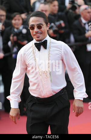 Nusret Gokce (aka Salt Bae) arrives on the red carpet before the ...