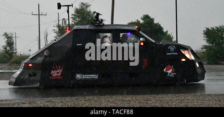 AccuWeather Meteorologist Reed Timmer with his Dominator-3 tornado ...