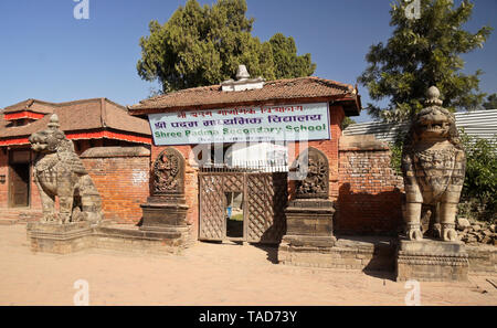Ugrachandi statue, Bhaktapur Durbar Square, Nepal Stock Photo - Alamy