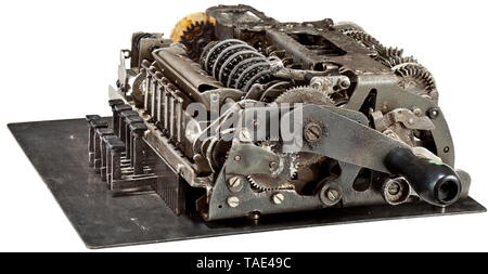 An encryption device SG-41, model "Z", for the German Wehrmacht - the ...