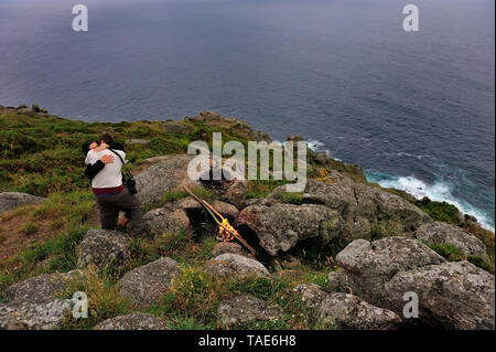 Cabo Fisterra, Cape Finisterre, ÒCamino FisterraÓ path, Galicia, Spain ...
