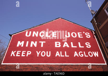 Sanctus Sweet Factory. Makers of Uncle Joe's Mint Balls Stock Photo - Alamy