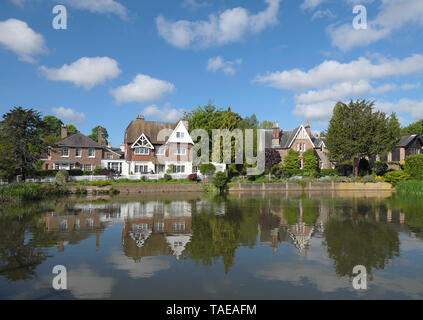 The village pond at Lindfield. West Sussex. UK Stock Photo - Alamy