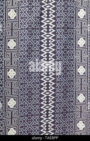 Native seamless pattern design vector in black white color Stock Photo ...