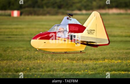 The Fauvel AV.36 was a single-seat tailless glider designed in France ...