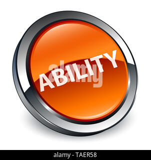 Expertise isolated on 3d brown round button abstract illustration Stock ...