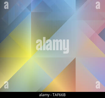 Beautiful soft glowing geometric blue boxes - abstract 3D rendering ...