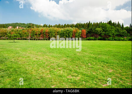 Grand Turf, Zhongshan Park, Qingdao, China Stock Photo - Alamy
