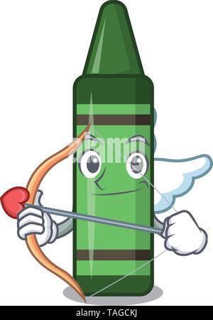 Cupid paint palette character cartoon Stock Vector Image & Art - Alamy