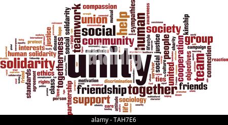 Unity word cloud concept. Vector illustration Stock Vector Image & Art ...