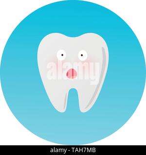 Illustration of screaming tooth Stock Vector Image & Art - Alamy