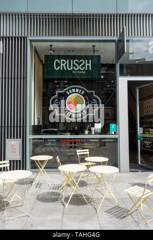 Crussh Fit Food & Juice Bar, Bankside, London England United Kingdom UK ...