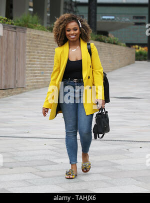 Keisha East outside ITV Studios Featuring: Keisha East Where: London ...