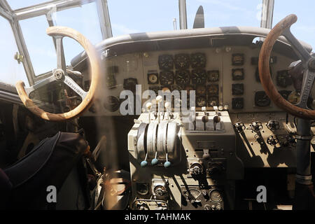 Interior of a Ju-52 Stock Photo - Alamy