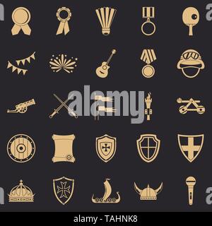 Liberality icons set, simple style Stock Vector Image & Art - Alamy