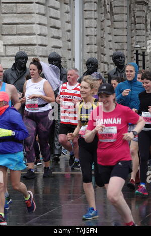 Liverpool, Merseyside, UK, 26th May, 2013. HMS Pembroke at the 70th ...