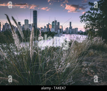 Brisbane view from afar Stock Photo - Alamy