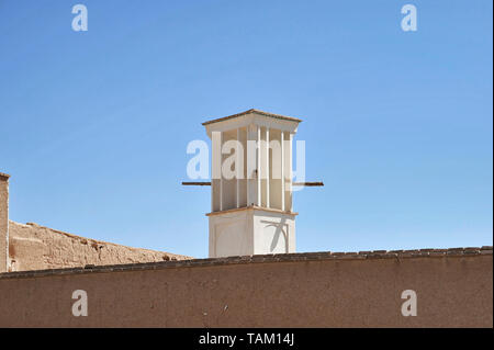 Windtower or wind catcher, traditional Iranian architectural element to ...