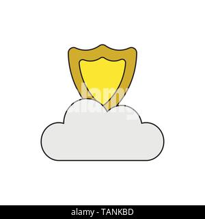 Web hosting isometric colored concept choice of hosting cloud storage ...