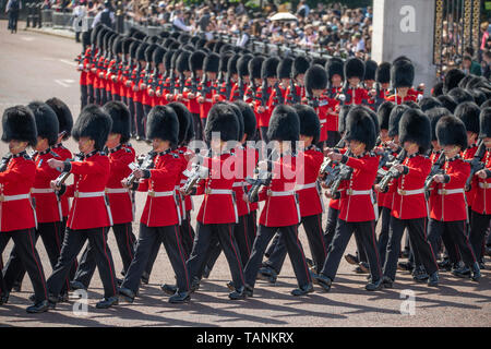 Coldstream Guards at the trooping of the colour. Coldstream Guards ...
