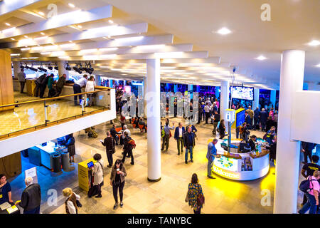 Concert in the Clore Ballroom inside the Royal Festival Hall, Southbank ...