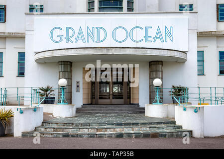 The Grand Ocean flats in Saltdean East Sussex near Brighton with ...