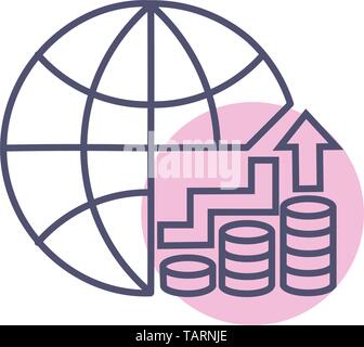 demand analysis sign icon, black vector sign with editable strokes ...