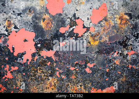 Chipped paint textured background from the bottom of a boat Stock Photo ...