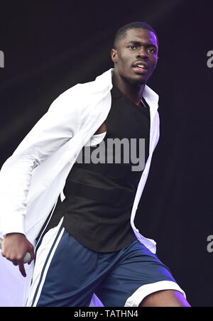Sheck Wes (Khadimou Rassoul Cheikh Fall) during the Day N Vegas Music ...