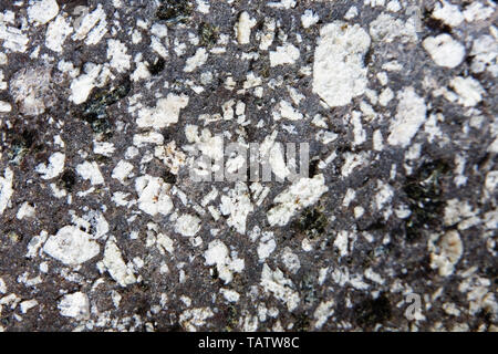 An interesting structure of the stone is photographed close-up. Macro ...