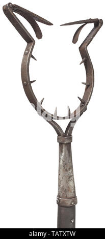 A man catcher, historicism in the style of the 16th/17th century, Iron ...