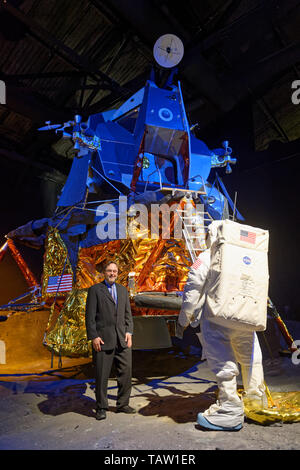 Cradle of Aviation Museum Lunar Module Stock Photo - Alamy