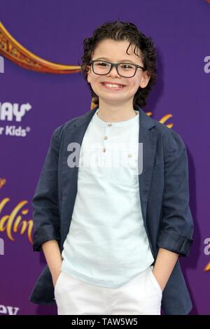 Raphael Alejandro at arrivals for ALADDIN Premiere, El Capitan Theatre ...