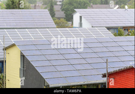 Solar Settlement in Freiburg Stock Photo - Alamy