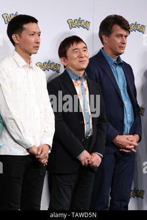 The Pokémon Company President Tsunekazu Ishihara speaks during an ...