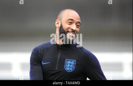 England's Nathan Redmond during a training session at St George's Park ...