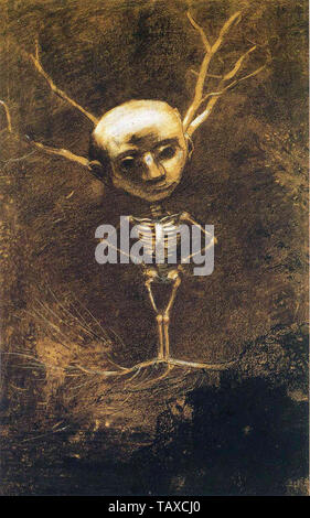 Spirit of the Forest 1890 by Odilon Redon Stock Photo - Alamy