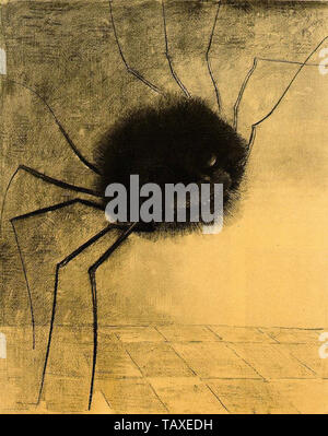 Odilon Redon - Smiling Spider 1891 Stock Photo - Alamy