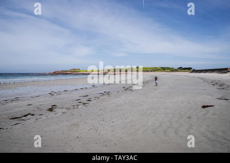 Vazon Bay, Guernsey Channel Islands Stock Photo - Alamy