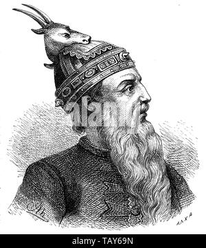 George Kastrioti Skanderbeg (1405-1468). Albanian national hero. Relief ...