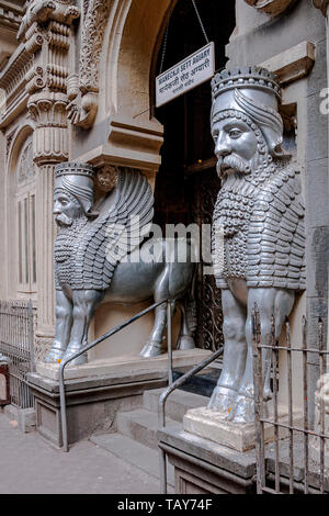 Maneckji Sett Agiary, Parsi fire temple, Perin Nariman Street, Fort ...