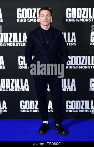 Zach Shields during the Godzilla Special Screening at Leicester Square ...