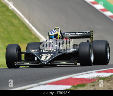 Jonathan Holtzman, Lotus 87B, FIA Masters Historic Formula One ...