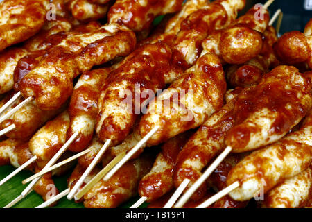 Photo of Filipino snack called Carioca or deep fried rice flour balls ...