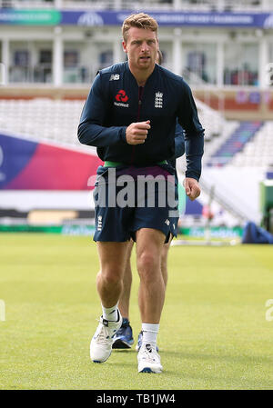 England's Jos Buttler during a training session at Emirates Old ...