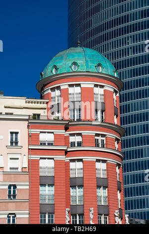 Bilbao, Spain. February 15, 2019. Iberdrola building taken from Moyua ...
